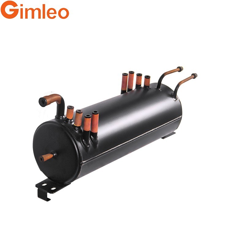16mm Single Copper Tube Heat Exchanger R290 Heat Pump Enthalpy Heat ...