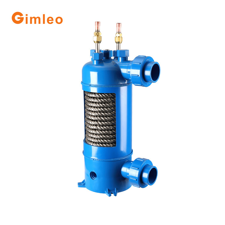 Corrosion Resistant Titanium Heat Exchanger 10.5KW With Pure Titanium ...